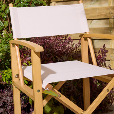 Rowlinson Ascot Folding Director's Chair - Natural