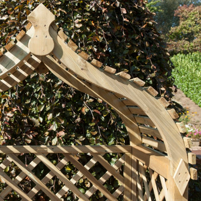 Rowlinson Jaipur Timber Arbour