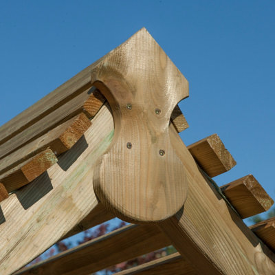 Rowlinson Jaipur Timber Arbour