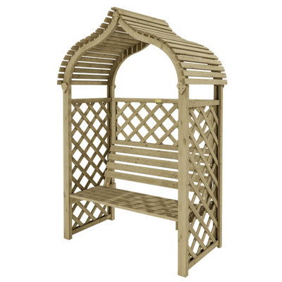Rowlinson Kashmir Wooden Garden Arbour