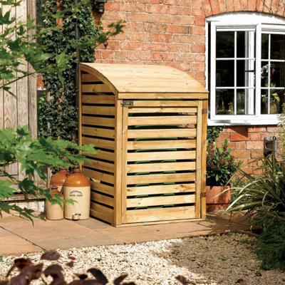 ROWLINSON TIMBER SINGLE BIN STORE