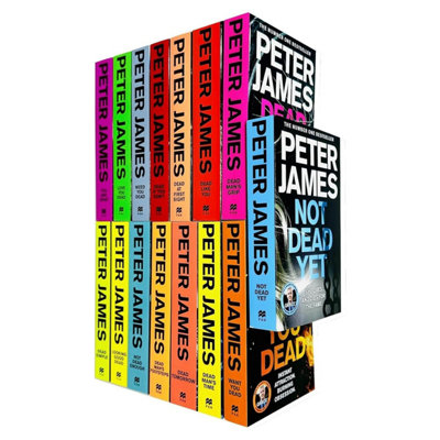 Roy Grace Series Book 1-15 Collection 15 Books Set By Peter James (Dead Simple, Looking Good ...