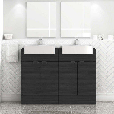 Royal Bathrooms Elena 1200mm Floor Standing Bathroom Vanity Unit Hale ...