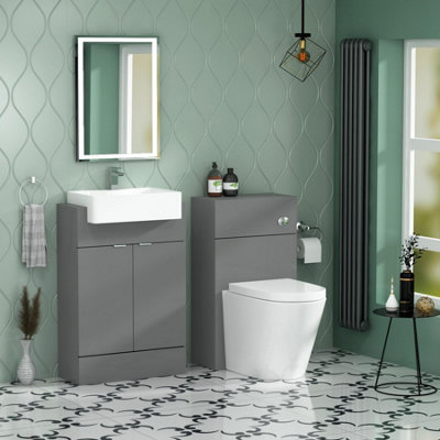 Royal Bathrooms Elena 600mm Floor Standing Bathroom Vanity Sink Unit ...