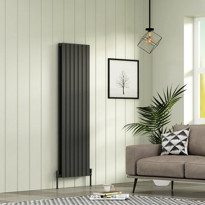 Royal Bathrooms Fluxx Double Flat Panel Vertical Designer Radiator ...