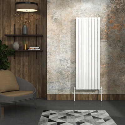 Royal Bathrooms Fluxx Single Flat Panel Vertical Designer Radiator ...