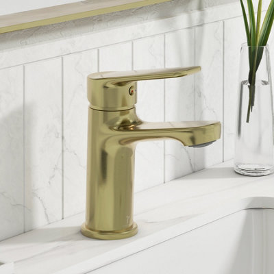 Royal Bathrooms Luxe Round Mono Basin Mixer Tap Elegant Design ...