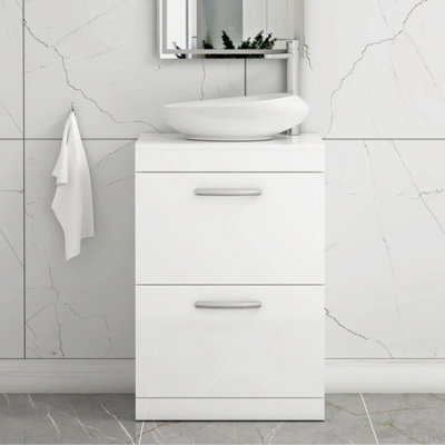 Royal Bathrooms Turin 800mm FreeStanding Bathroom Vanity Unit with Sink ...