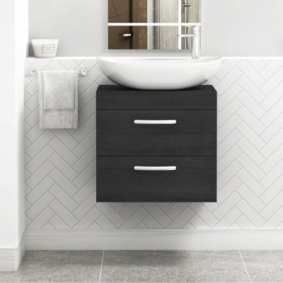 Royal Bathrooms Turin 800mm Wall Mounted Bathroom Vanity Unit with Sink ...