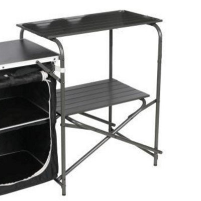 ROYAL CHEF ALUMINIUM KITCHEN STAND & LARDER CAMPING UNIT STAND KITCHEN