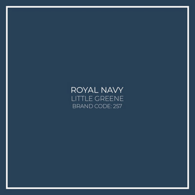 Royal Navy Toughened Glass Kitchen Splashback - 900mm x 800mm