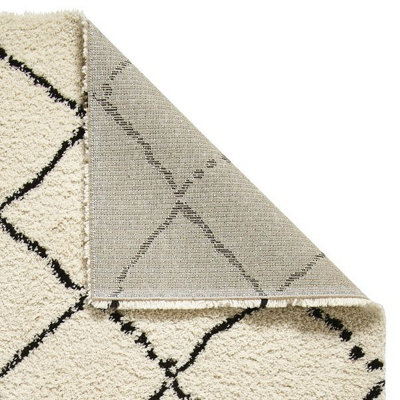 Royal Nomadic 5413 Ivory/Black Rug 160 x 230