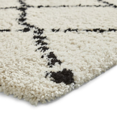Royal Nomadic 5413 Ivory/Black Rug 160 x 230