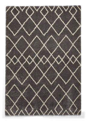 Royal Nomadic A638 Grey/Cream Rug 120 x 170