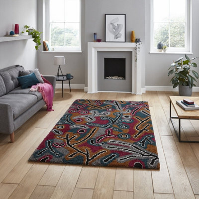 Royal Nomadic A641 Dark Multi Rug 120 x 170