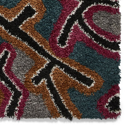 Royal Nomadic A641 Dark Multi Rug 120 x 170