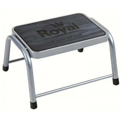 Royal Single Caravan Step Steel Non-Slip Tread