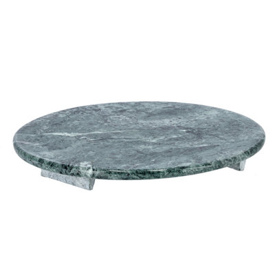 Royalford 10inch Green Marble Round Chapati Roti Rolling Board Cheese ...
