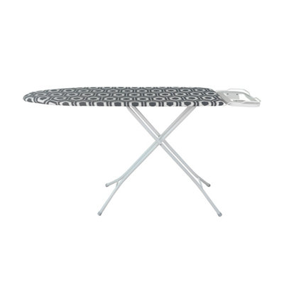 Royalford 114x33cm Ironing Board, Adjustable Height & Iron Rest ...