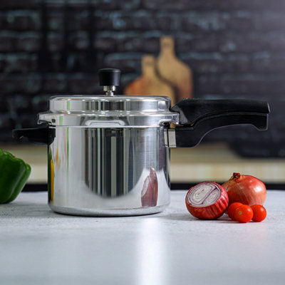 Royalford 5L Aluminium Pressure Cooker Induction Base