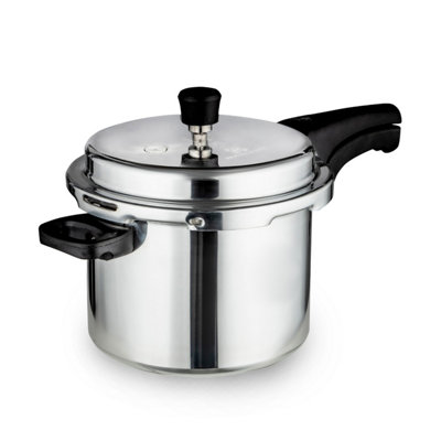 Royalford 7.5L Aluminum Pressure Cooker Kitchen Cooking Steaming with ...