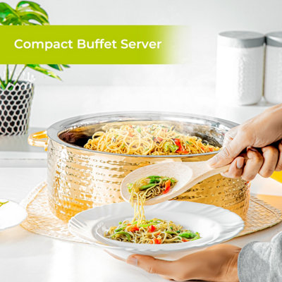 Royalford Monarch Cornetto Hot Pot, 4L Table Top Food Warmer Buffet ...