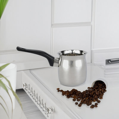 Royalford Stainless Steel 24oz/700ml Turkish Cezve Coffee Tea Warmer ...