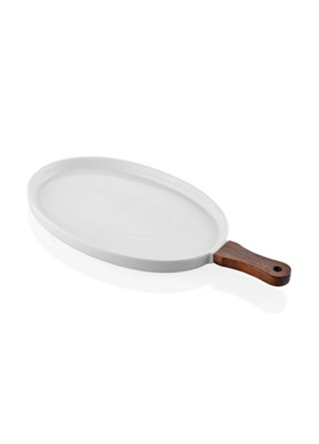 Rozi Woody Collection Porcelain Serving Board