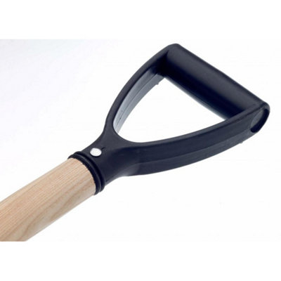 RST Plastic D-Shape Spade Handle Black/Brown (One Size) | DIY at B&Q