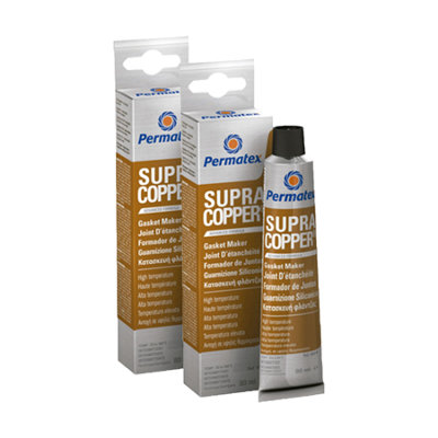 RTV Silicone Instant Gasket Maker Copper High Temperature Sealant 2x80ml