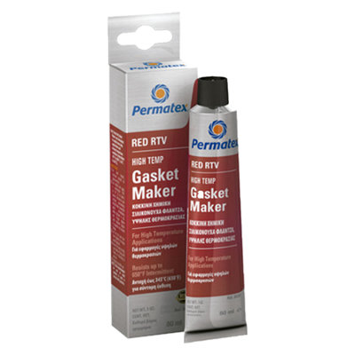 RTV Silicone Instant Gasket Maker Red High Temperature Sealant 80ml