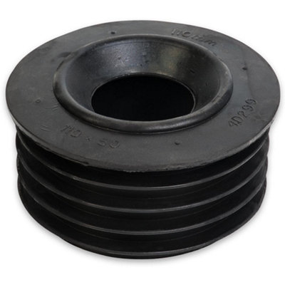 Rubber Adaptor Bung - 50mm To 110mm