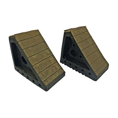 Rubber BlocksWheel Chock Heavy Duty Blocks for Vehicles Cars Class 4 ...