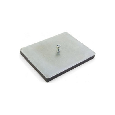 Rubber Coated Mag Pad for Secure Fixings - 127mm x 102mm x 12mm thick ...