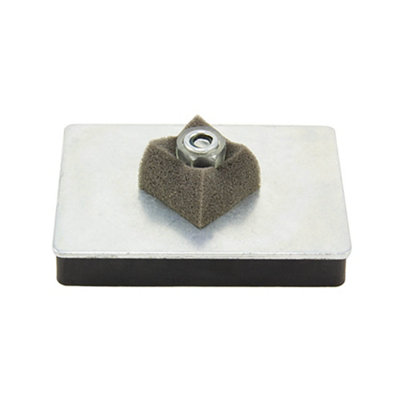 Rubber Coated Mag Pad for Secure Fixings - 79mm x 53mm x 12mm thick x ...