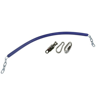Rubber Coated Stable Stall Chain (Purple Snap Hook Horse Door Guard)