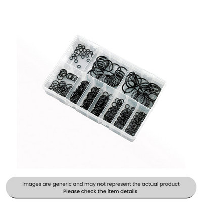 Rubber O-Rings Washers Imperial Asrsorted Box 290pcs