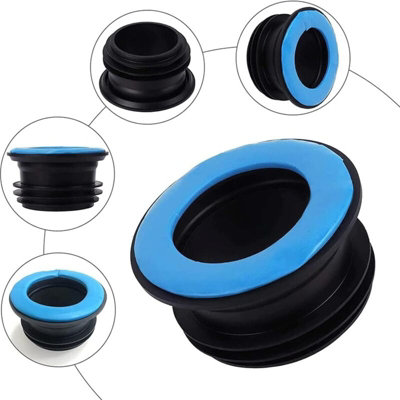 Rubber Toilet Ring Sealing Ring Drain Toilet Pipe Seal Rubber Seal ...