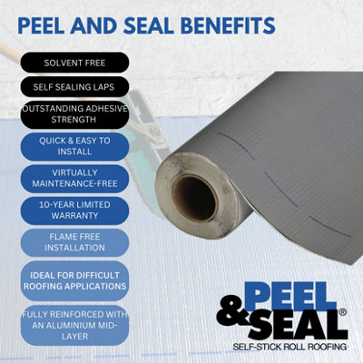 Rubberseal Peel and Seal - Self Adhesive Roofing Membrane