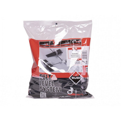 Rubi Tiling Tools Delta Level System Strip Multi Colour (Wedge (100))