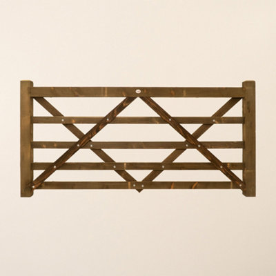 Ruby Diamond Brace Wooden Field Gate Pressure Treated Farm Field ...