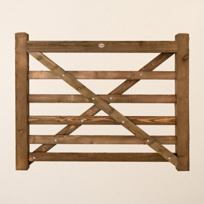 Ruby Extra Bottom Bar Diamond Brace Field Gates Ruby Durable Wooden ...