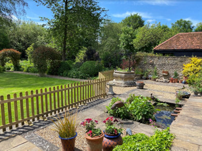 Ruby Freestanding Picket Fence Panel Ruby Pressure Treated Timber ...