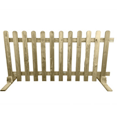 Ruby Freestanding Picket Fence Panel Ruby Pressure Treated Timber ...