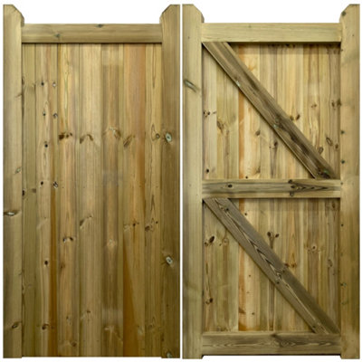 Ruby Highampton Gate Single - 0.9m Wide x 1.2m High - Left Hand Hung