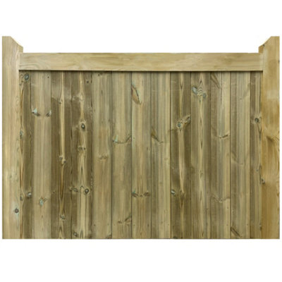 Ruby Highampton Side Gate Single Garden Gate - 1.8m Wide x 1.8m High ...