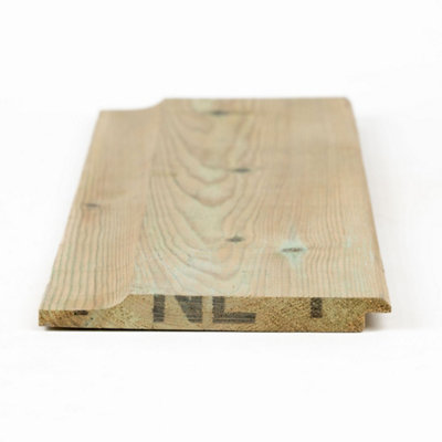 Ruby Shiplap Treated 150mm x 15mm - 50 Pack - 2.4m