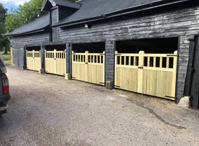Ruby T&G Entrance Gate Pair Ruby Cottage Mortise & Tenon Wooden ...
