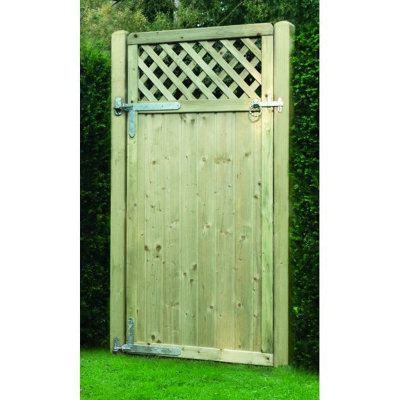 Ruby Tongue and Groove Lattice Top Gate 1.8m x 0.9m