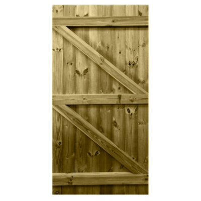 Ruby Tongue & Groove Side Gate 1.8m Durable Ruby Wellington Wooden ...